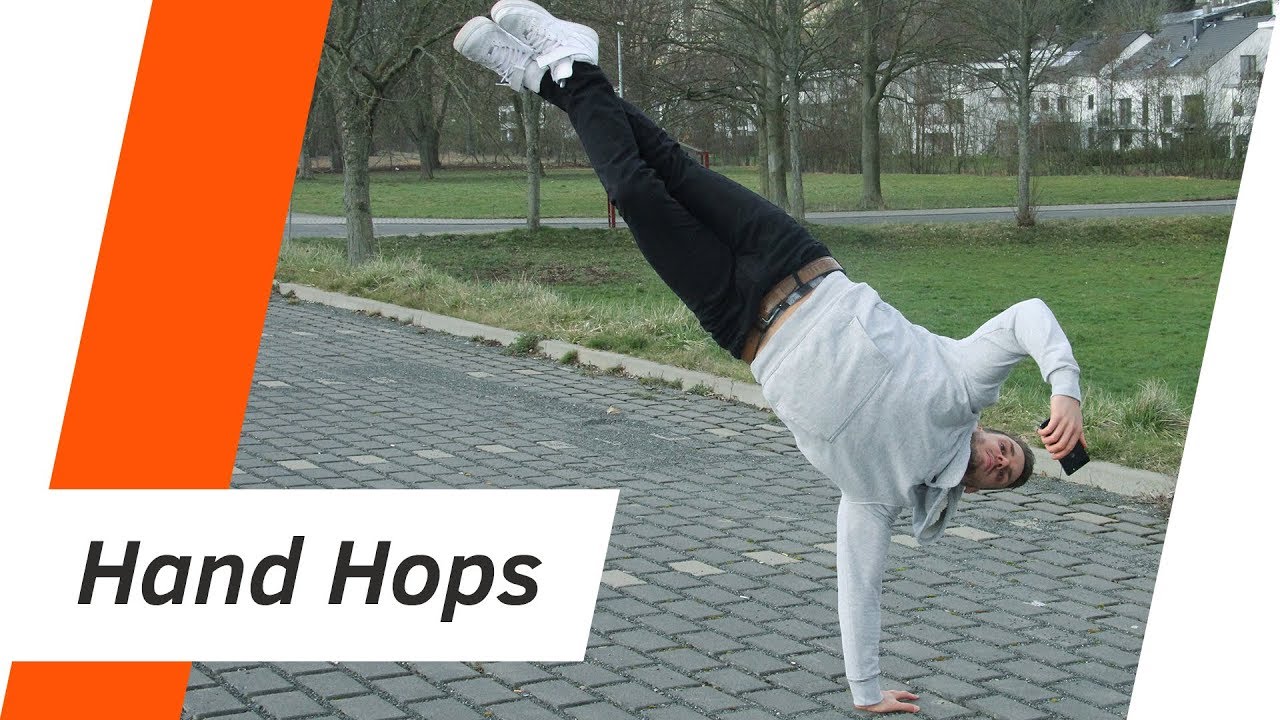 HAND HOPS | Wie oft springen wir auf einer Hand? (Breakdance ...