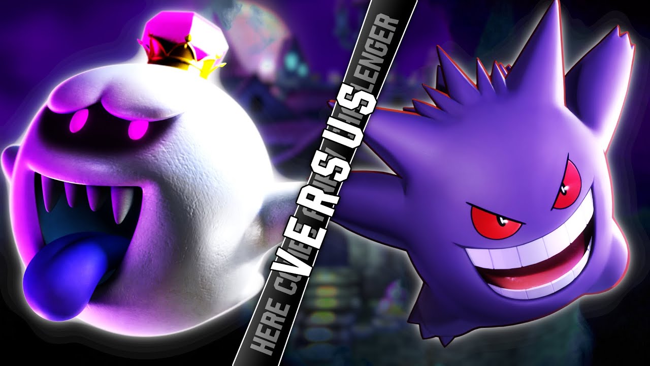 King Boo VS. Gengar [Painting Shadows] | Versus Trailer - YouTube