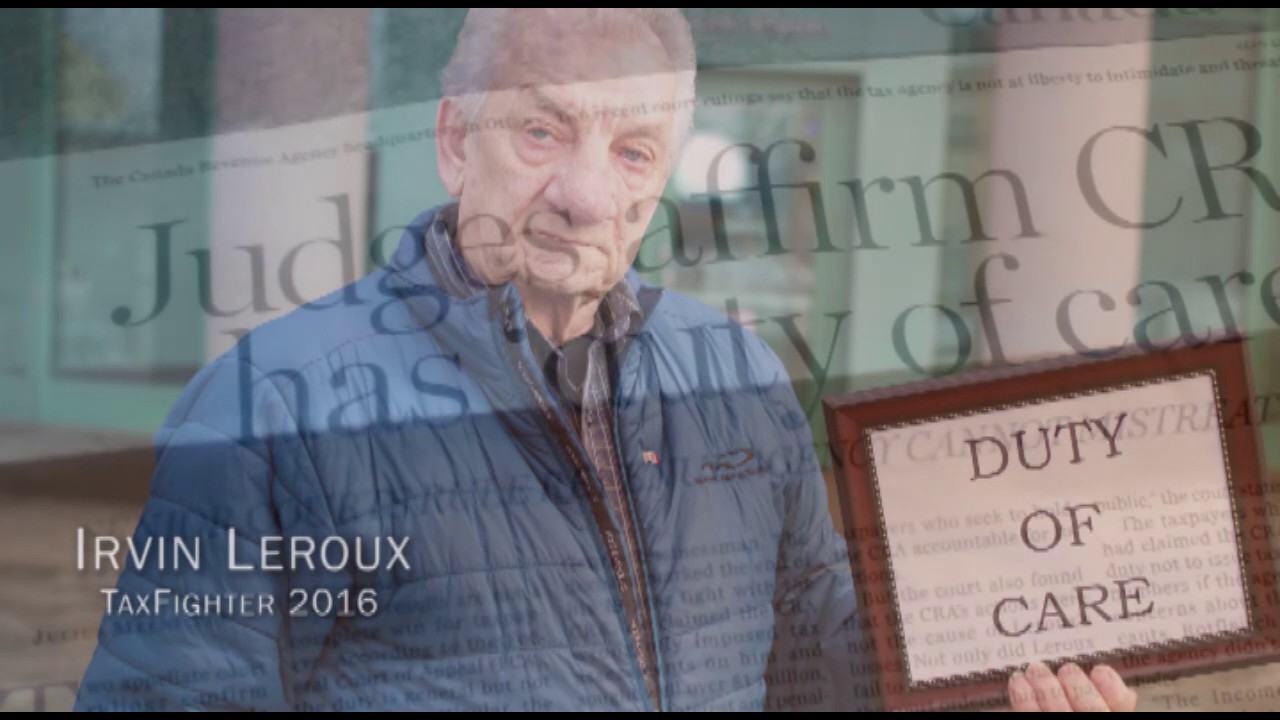 Terry Corcoran - Taxfighter Award 2017 - YouTube