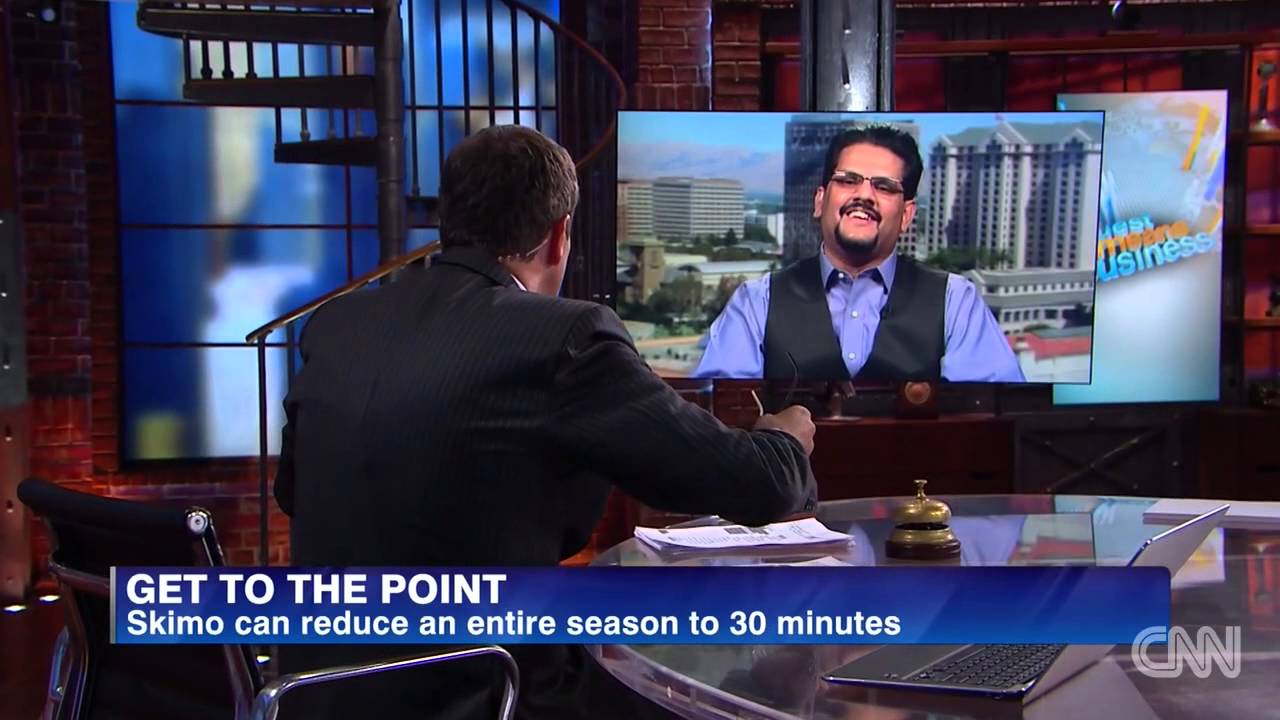 Skimo TV Founder & CEO Vasu Srinivasan on CNN Live - YouTube