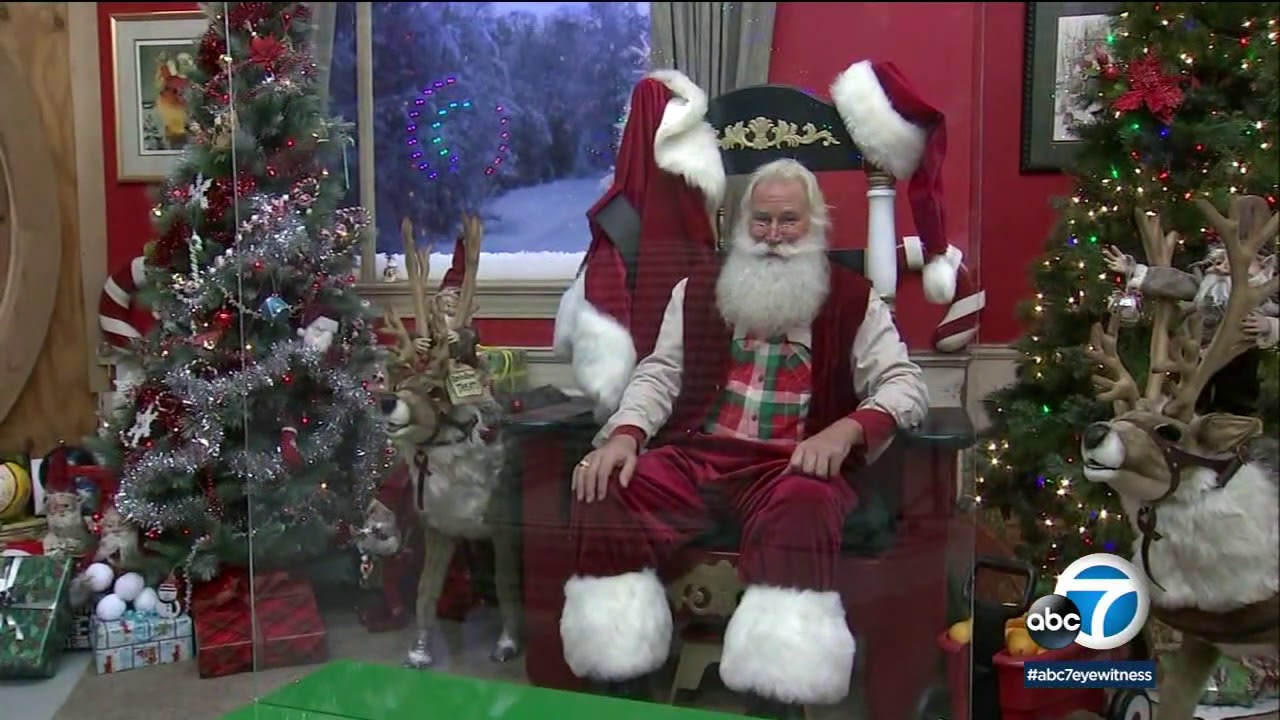 Santa Claus is still bringing Christmas cheer - through Zoom calls ...