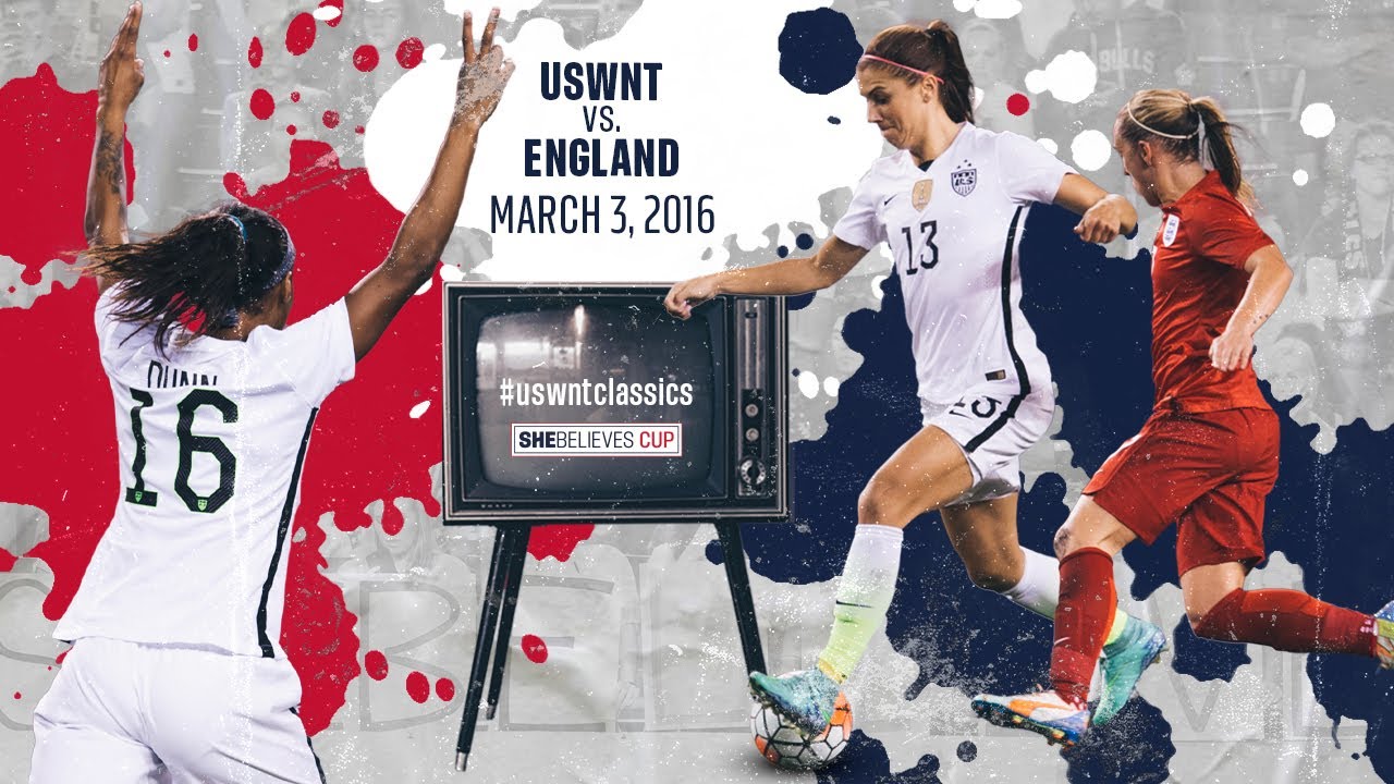 WNT vs. England: USWNT Classics Replay - March 3, 2016 - YouTube