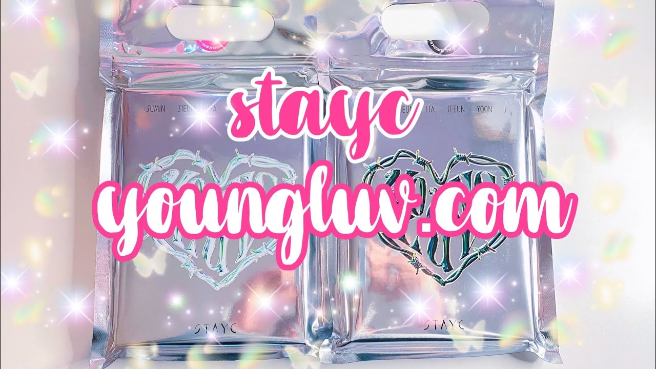 unboxing stayc’s 2nd mini album youngluv.com + applemusic pobs ...