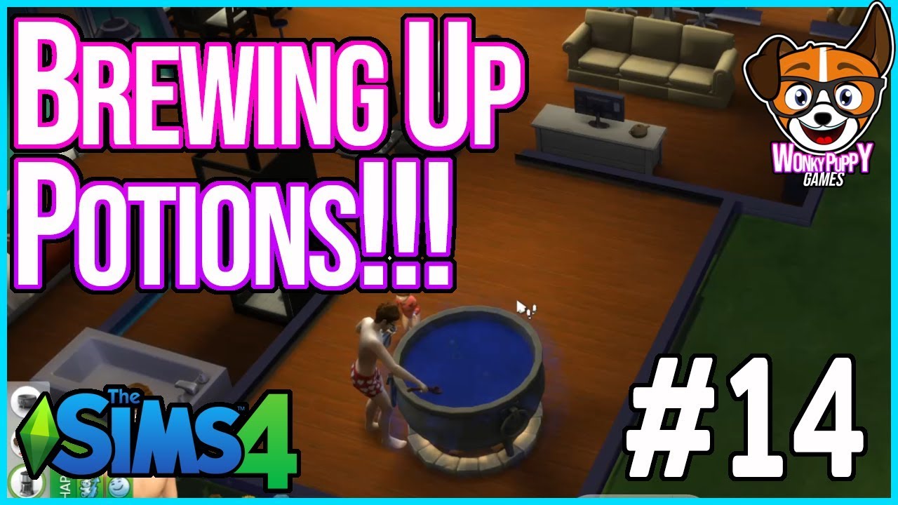 WE BREWED OUR FIRST POTION!!! | Let's Play The Sims 4 Legacy Challenge ...