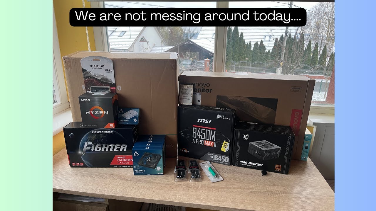 Building my first PC - YouTube