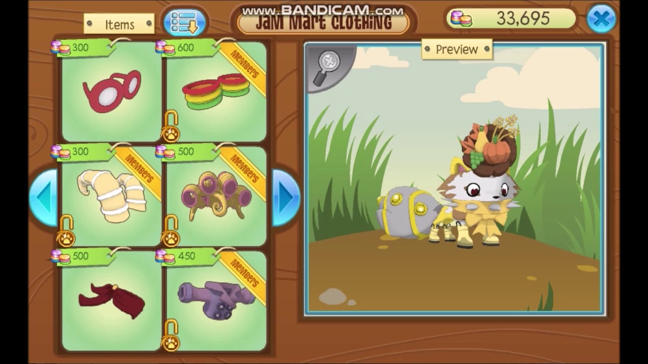 Animal Jam| Rare item Monday #61: Rare fall designer skirt - YouTube