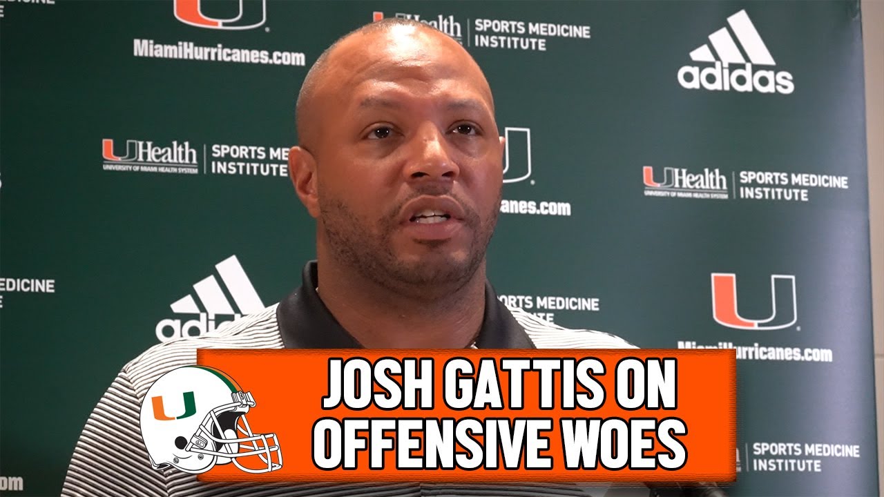 Josh Gattis on Offensive Struggles, Tyler Van Dyke & Previewing North ...