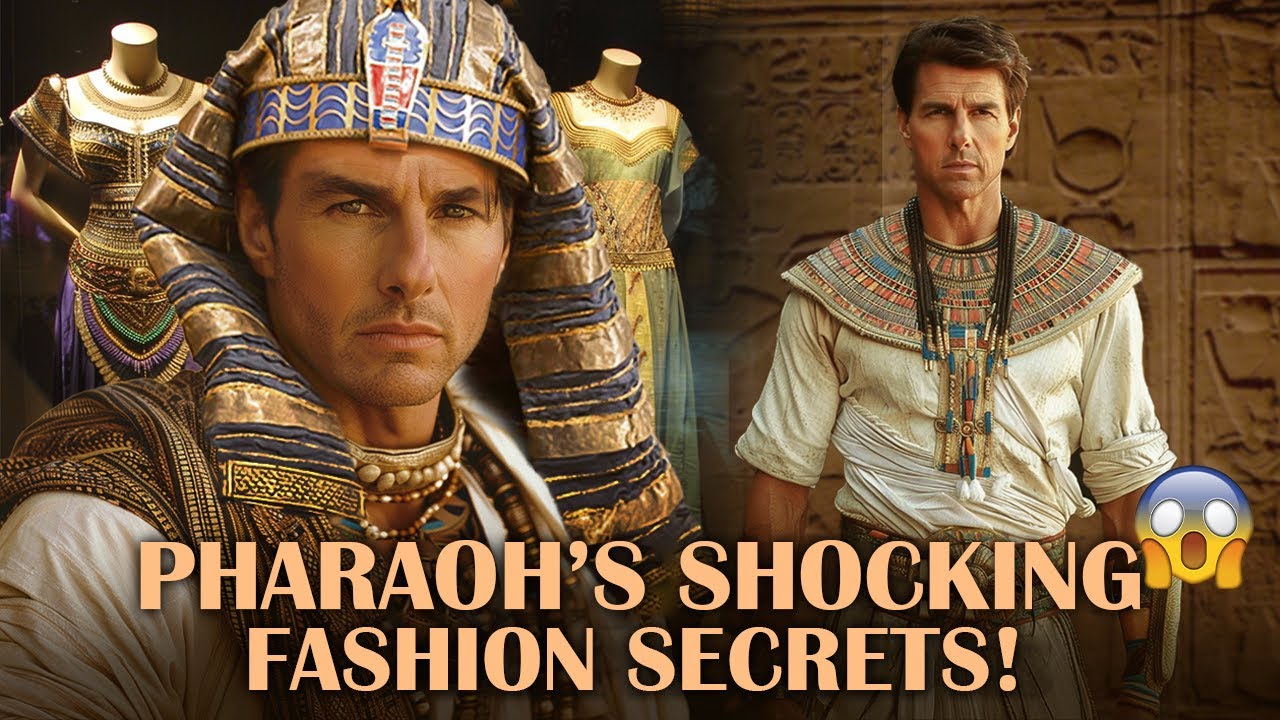 PHARAOHS DRESS 5,000 YEARS AGO ANCIENT EGYPTIAN FASHION? SECRET MEANING ...