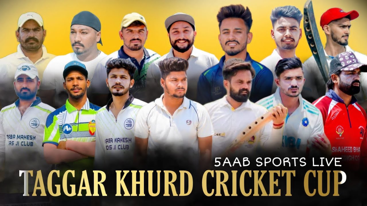 FINAL DAY || TAGGAR KHURD COSCO CRICKET CUP 2024 || MUKERIAN ...