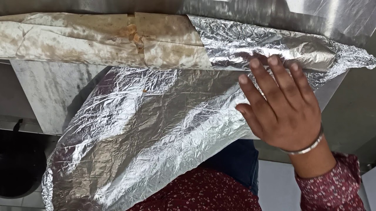 Big Jumbo Chicken wrap Roll Kolkata special 22inches chicken mutton mix ...