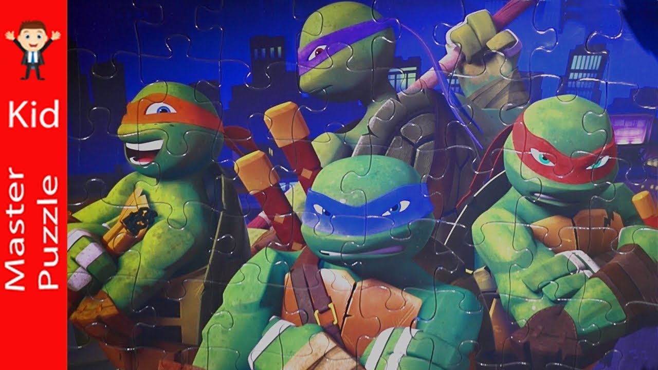 Teenage Mutant Ninja Turtles | TMNT Jigsaw Puzzle For Kids - YouTube