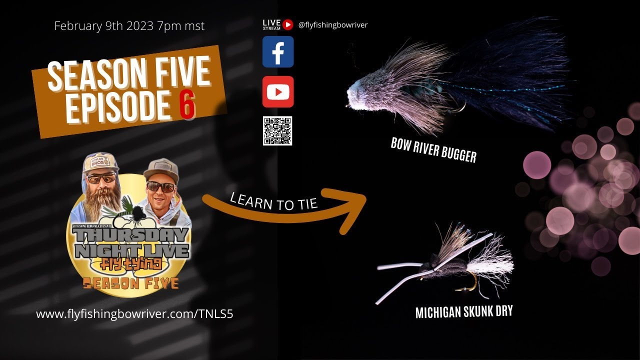 Fly Tying Tutorial : Bow RIver Bugger | Michigan Dry Skunk - YouTube