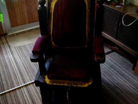 Sweeney Todd Chair for Musical - YouTube