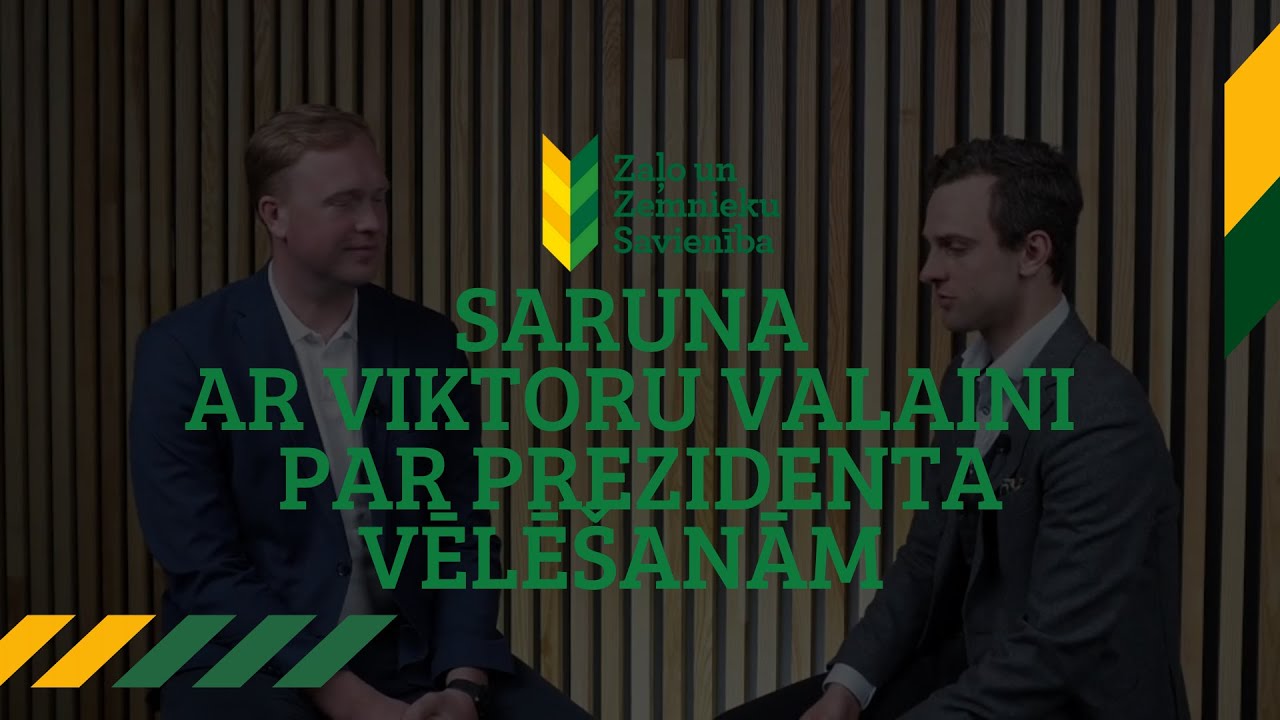 Viktors Valainis - Par prezidenta vēlēšanām. - YouTube