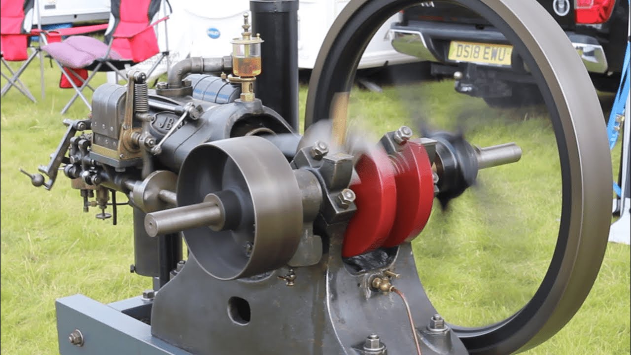 Stationary Engines At Kettering Vintage Rally 2023 - YouTube