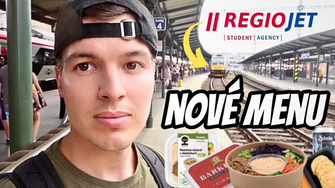 Ochutnávka nového menu | Regiojet - YouTube