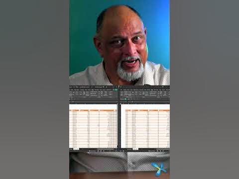 How to see two sheets of same file side by side in Excel - YouTube