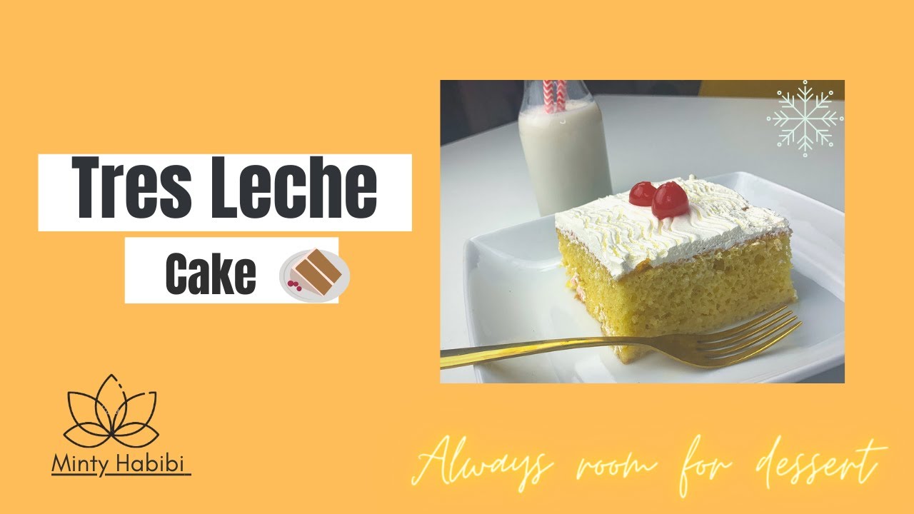 Easy and Delish Tres Leches cake for Holidays using Box Cake Mix - YouTube
