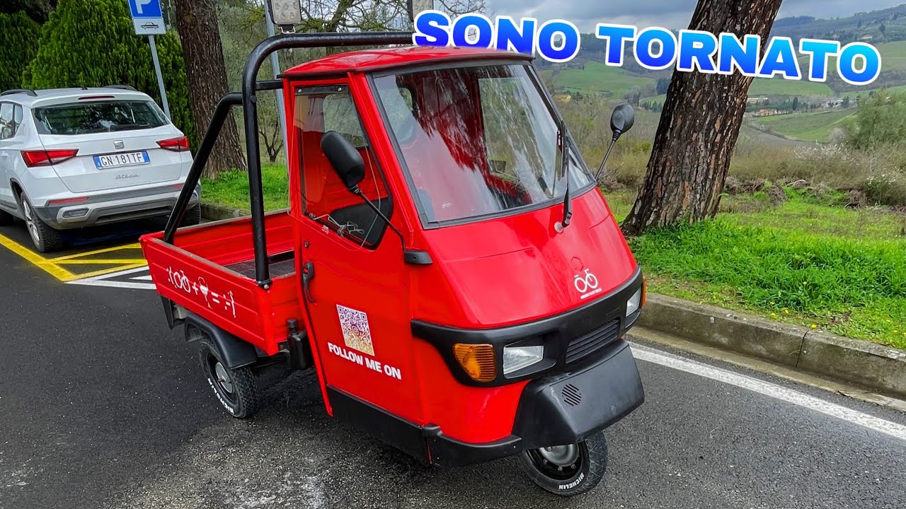 HO TIRATO FUORI L' APE DAL GARAGE... FINALMENTE - YouTube
