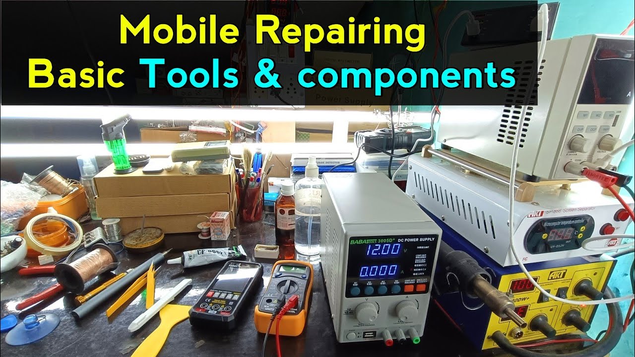 नए मैकेनिक ये वीडियो जरूर देखें | Mobile Repairing Basic Tools ...