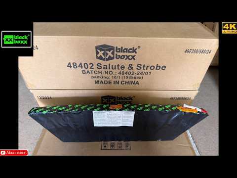 Blackboxx Fireworks - Salute & Strobe 7 Fach / F4 (Batch 2024)