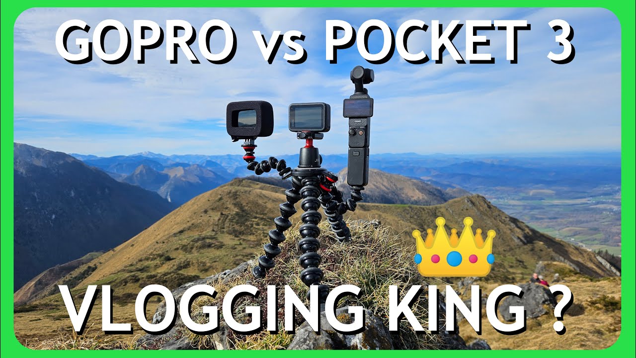 DJI POCKET 3 vs GOPRO 12 & 11⎥BEST Small Vlogging camera for YouTube ...