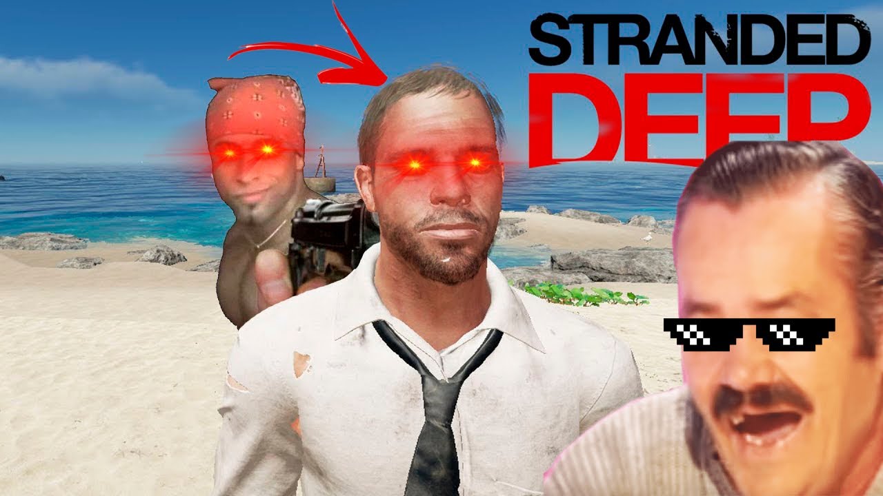 PERDIDOS em ALTO MAR - STRANDED DEEP CO-OP (FUNNY MOMENTS) - YouTube