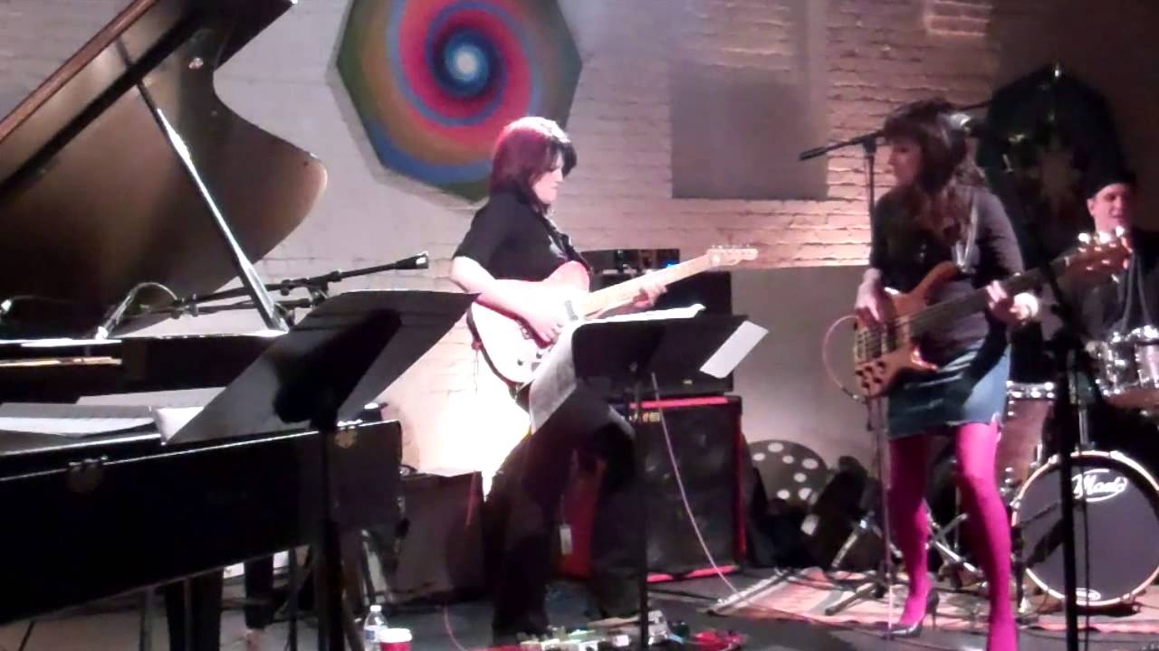 "Amanda Ruzza Group" performing a tribute song to bassist Larry Graham ...