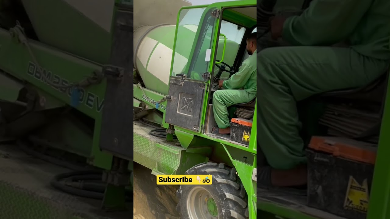 Ajax fiory concrete #self loader mixture machine # concrete mixture ...