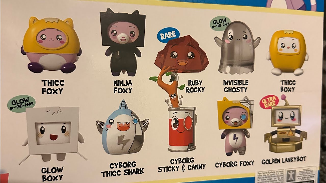 LankyBox Mystery Fig Series 3 Unboxing 😂 - YouTube