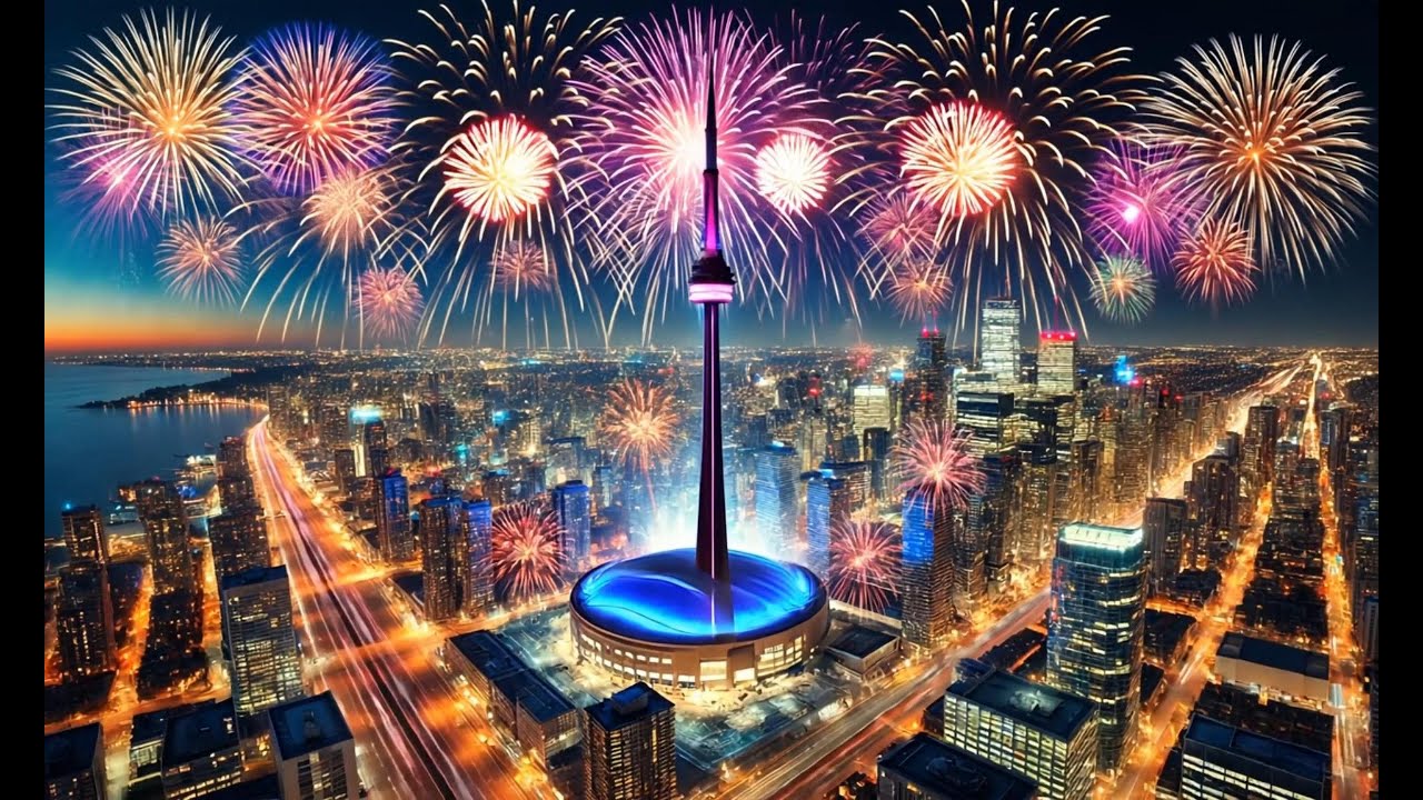 Toronto New Year's Eve 2025 | Toronto New Year's Fireworks: Spectacular ...