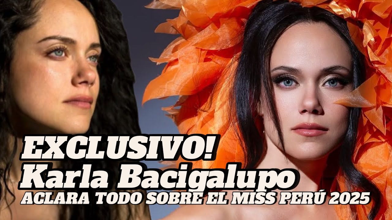 Exclusivo! Karla Bacigalupo desmiente información sobre su ...
