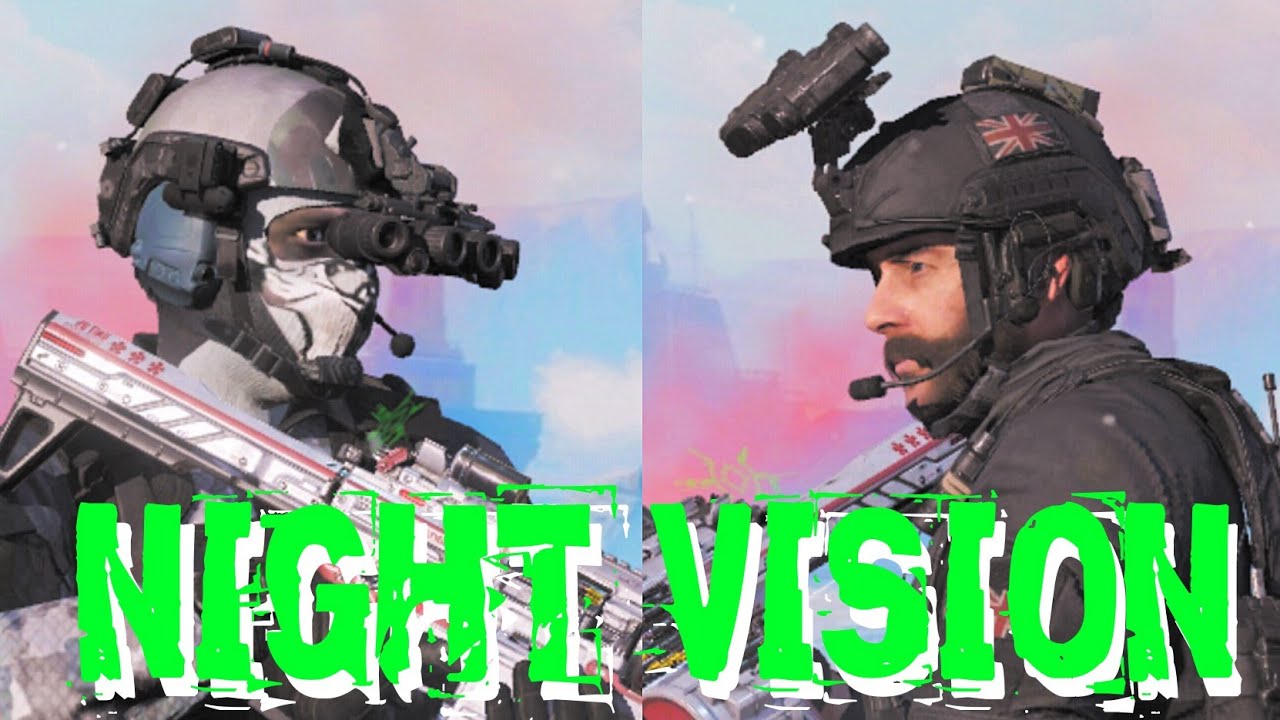 CODM operator skins with night vision goggles | 2020 - 2021 - YouTube