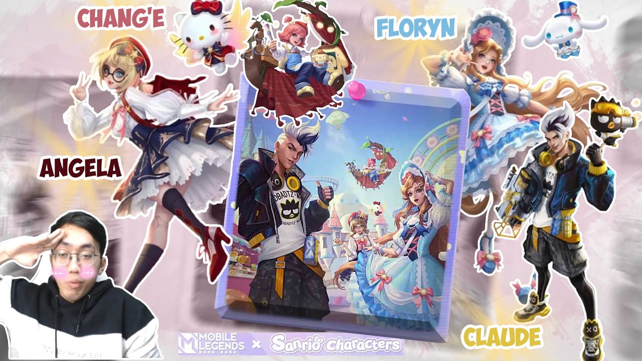 Borong + Review Sekaligus Skin Hello Kitty Claude ,Change ,Angela ...