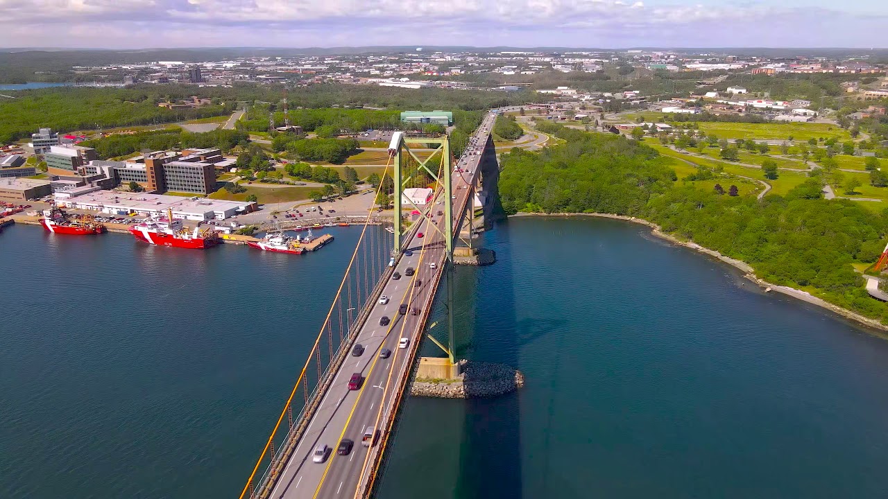 MacKay Bridge, Halifax, NS, Summer 2020 - YouTube