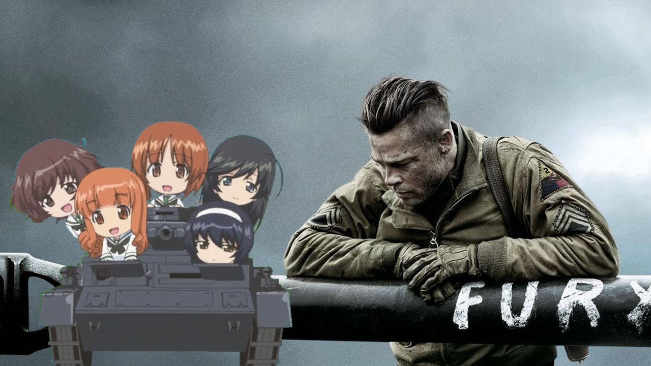 FURY versus GIRLS UND PANZER - YouTube