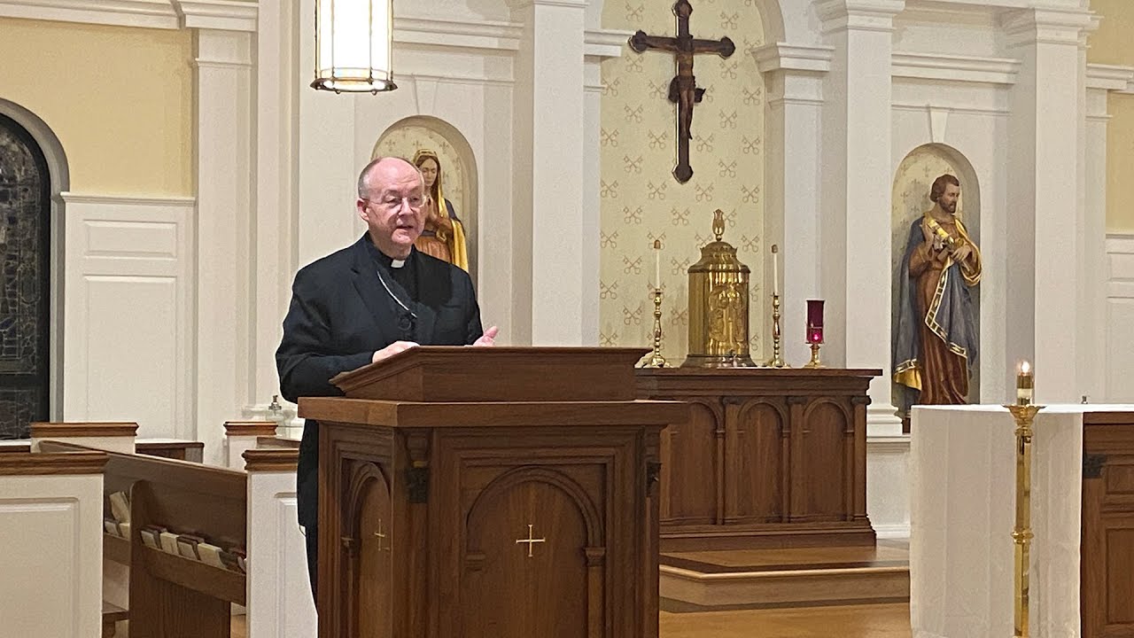 St. Joseph, Protector of the Church | Bishop Jeffrey Grob '92 - YouTube