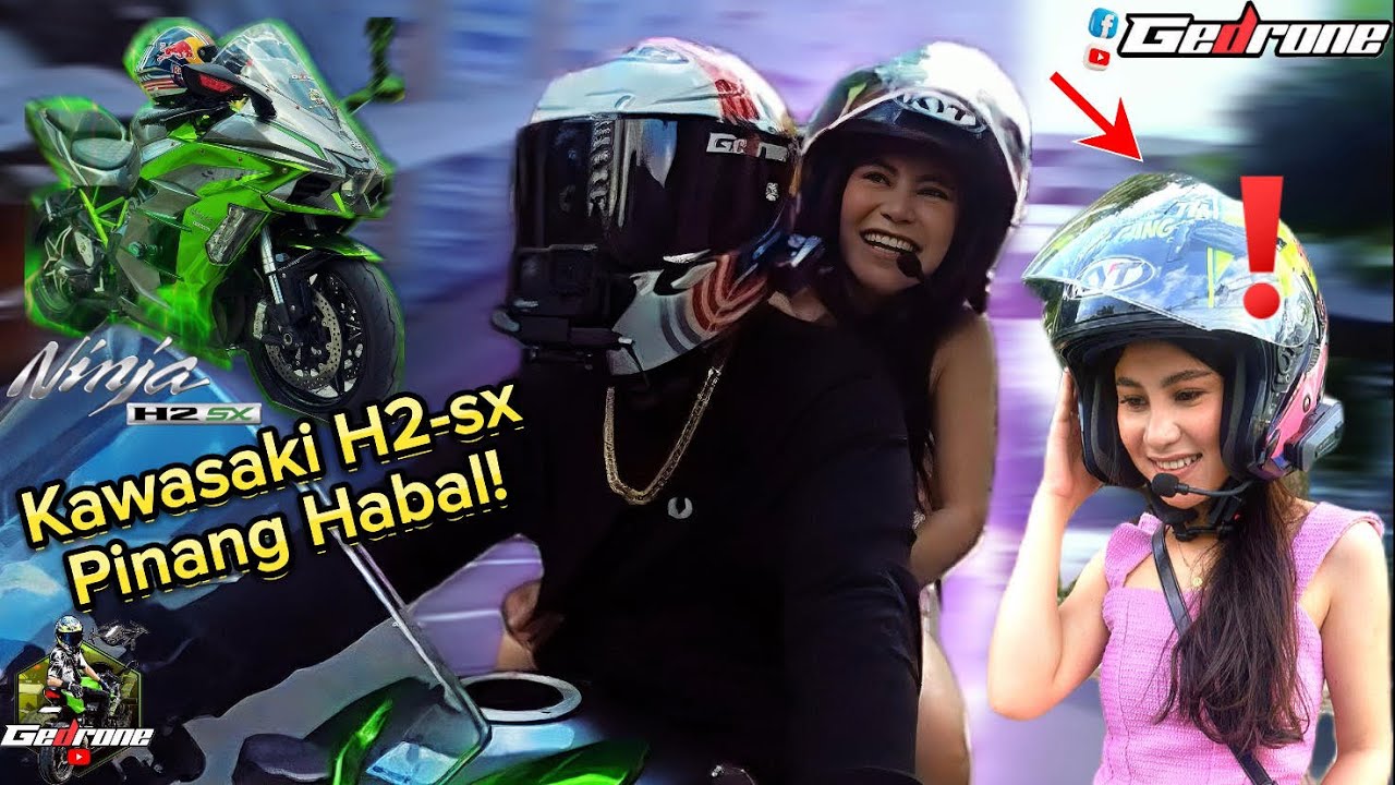 Bigbike habal-habal kawasaki H2sx - YouTube