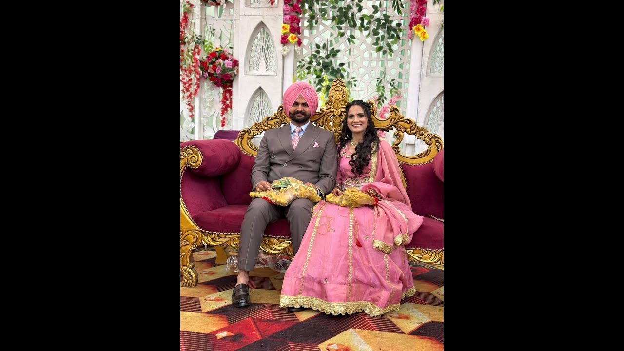 Wedding ceremony Gaganpreet singh weds Sandeep kaur live by Saini studio dehriwal daroga ...