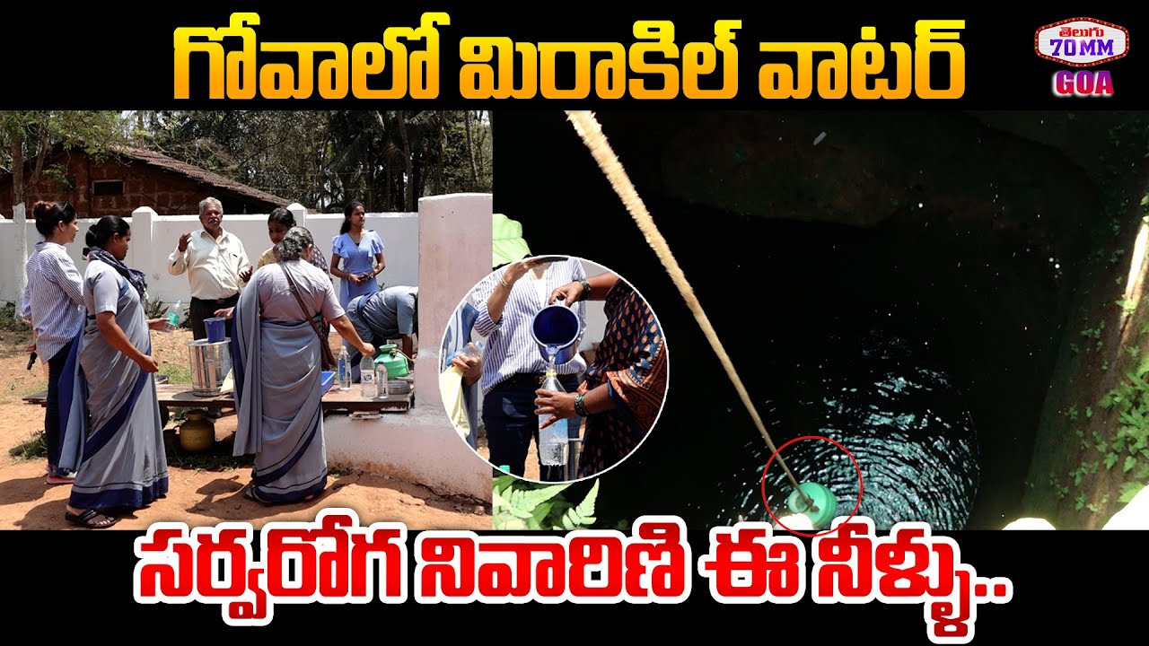 సర్వరోగ నివారిణి ఈ నీళ్ళు | Jesus Miracle Water | St Francis Xavier ...