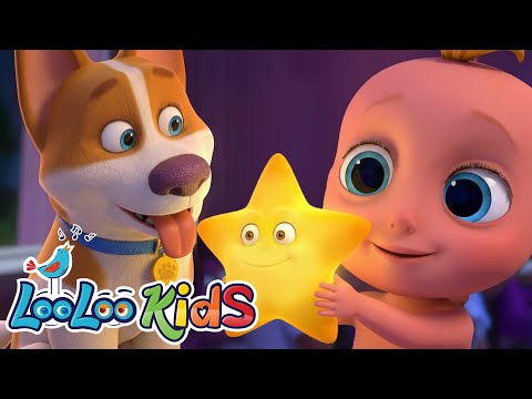 Twinkle Twinkle Little Star With Animals - Kids Songs and Nursery Rhymes - LooLoo Kids