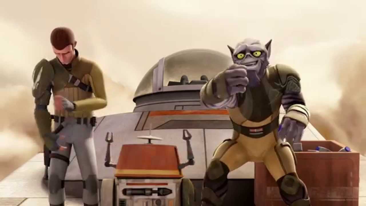 Star Wars Rebels Clip #7 'Jedi Training' HD - YouTube