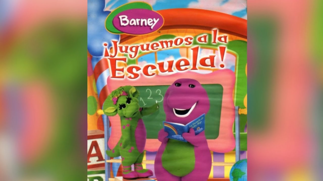 Barney Home Video ¡Juguemos A La Escuela! (¡Juguemos Al Colegio!) Let’s ...