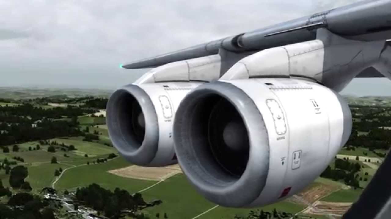 Prepar3D - Swiss Avro RJ1H landing at Zürich V.2 | 1080P - YouTube