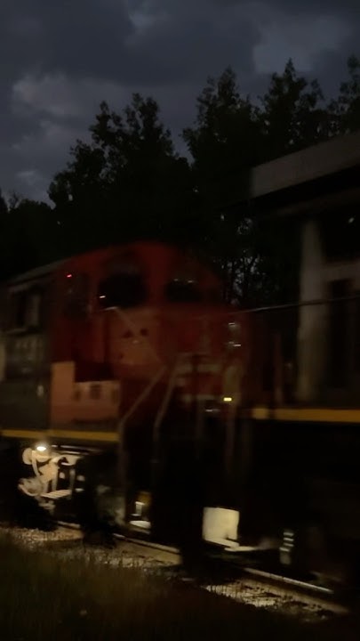 CN 4141 Trailing Third On M314 #train #railway #railroad #canadiannationalrailway #railfan # ...