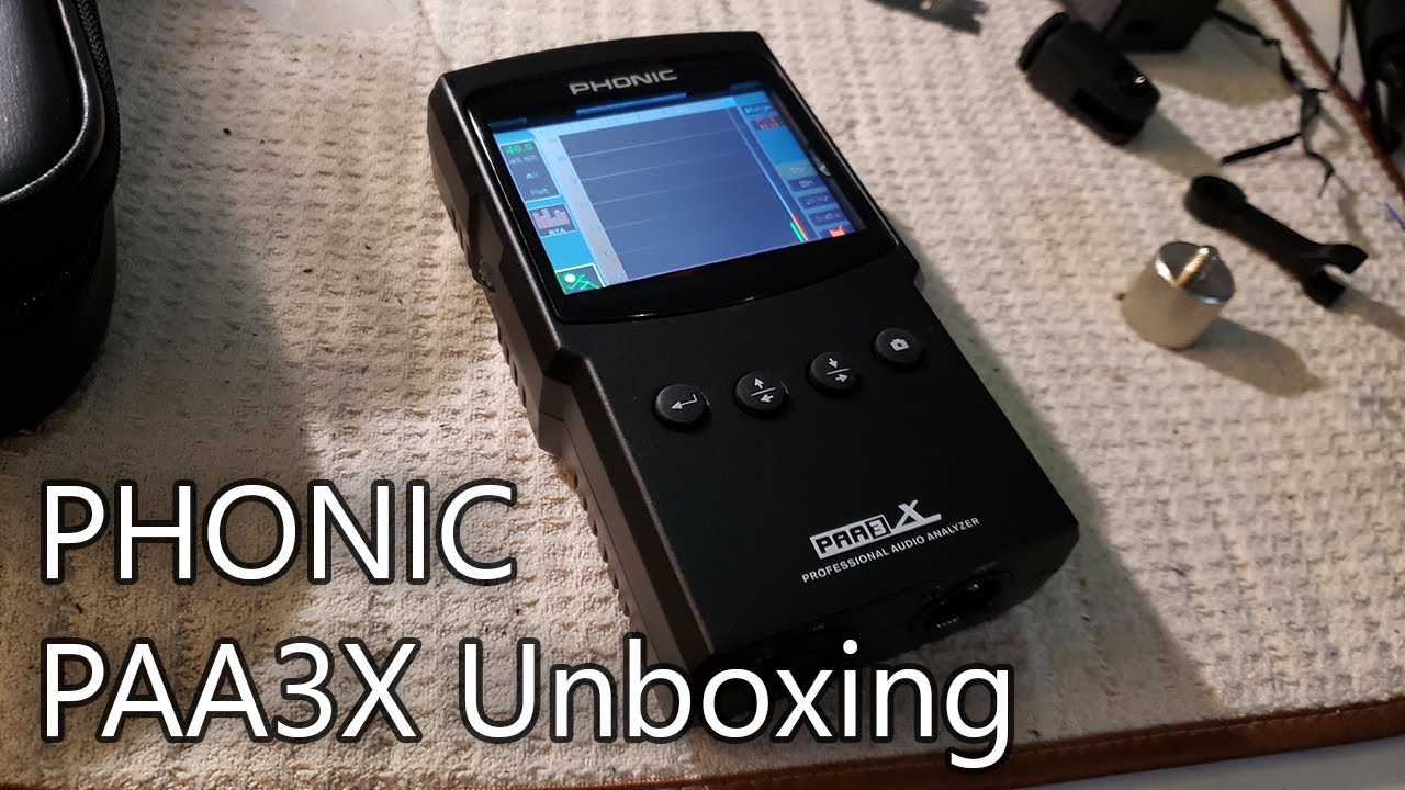 Phonic PAA3X Unboxing (Handheld RTA) - YouTube