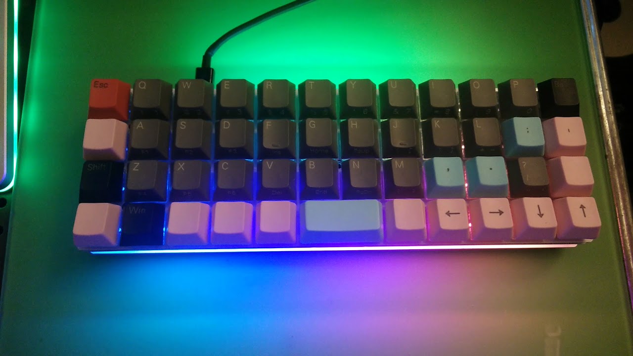 Disco keyboard! - YouTube