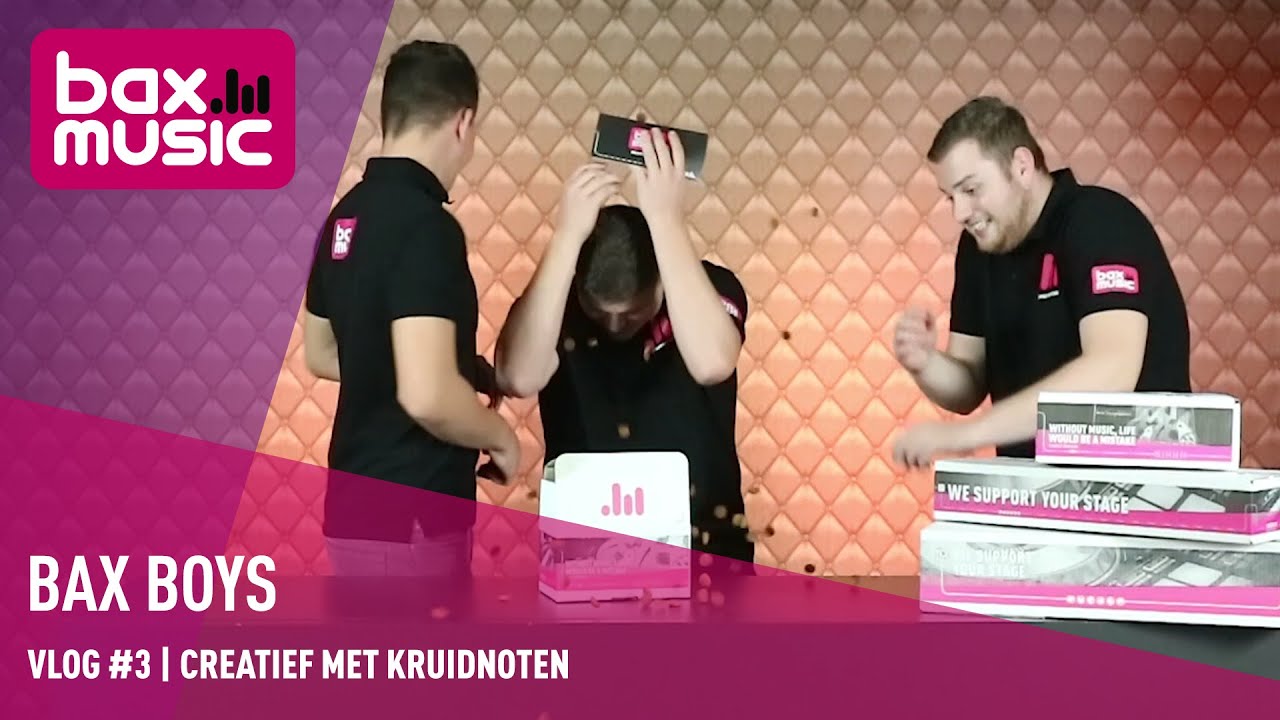 Bax Boys | Vlog #3 | Creatief met kruidnoten - YouTube