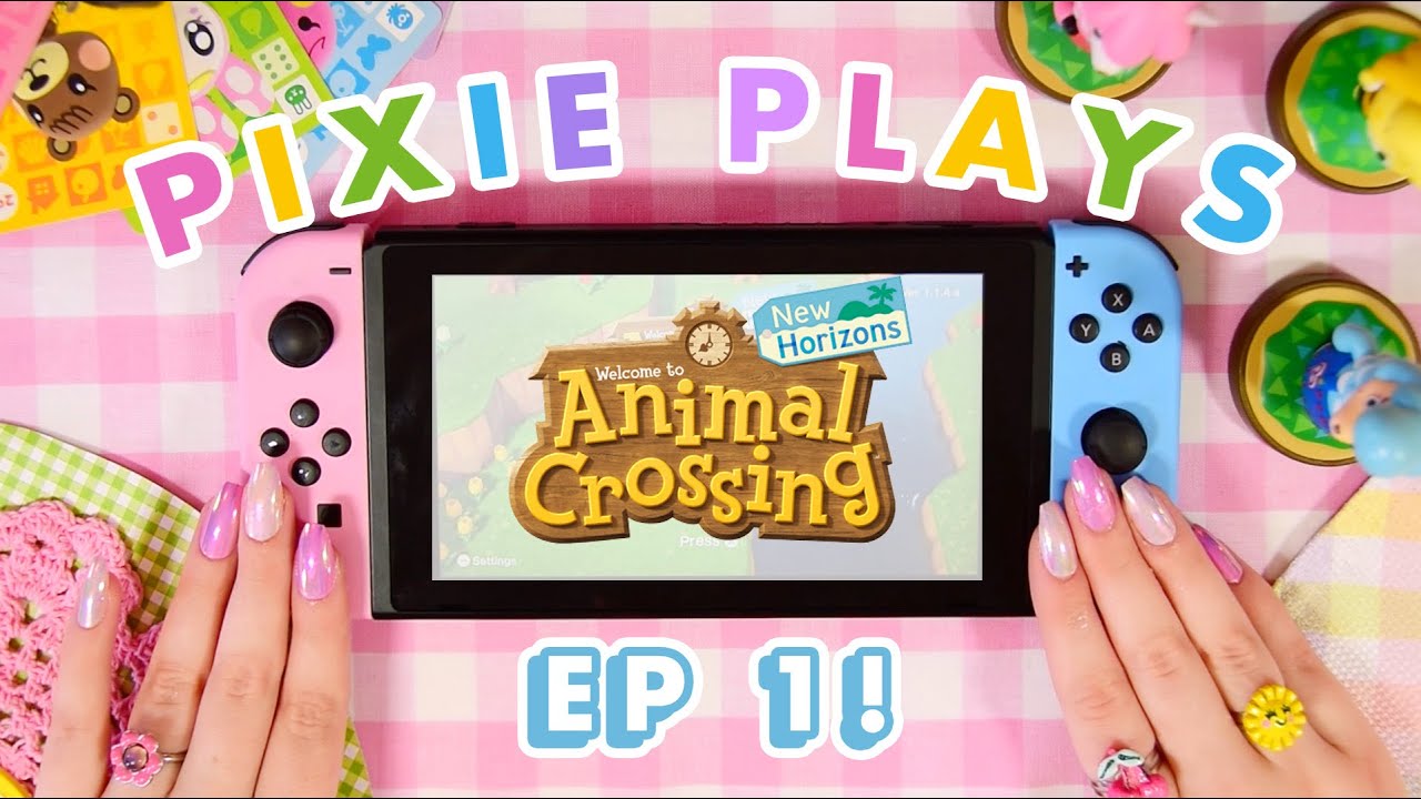 WELCOME TO MY ISLAND 🌈🌤💕 Pixie Plays: ACNH! Episode 1 💕 - YouTube