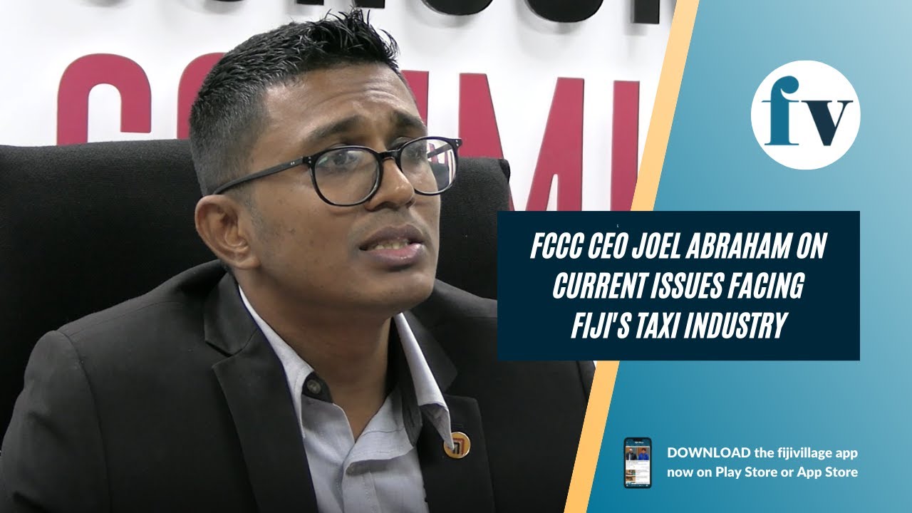 Joel Abraham delivers a statement on current issues facing Fiji's Taxi industry | 20/07/2022 ...